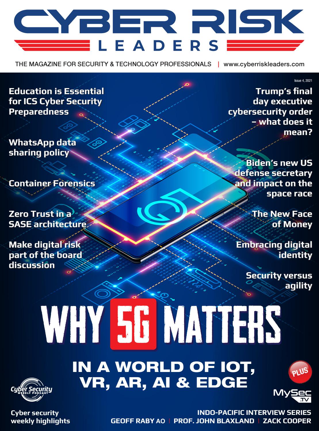 Cyber Risk Leaders Magazine - Issue 4, 2021 by MySecurity Marketplace ...