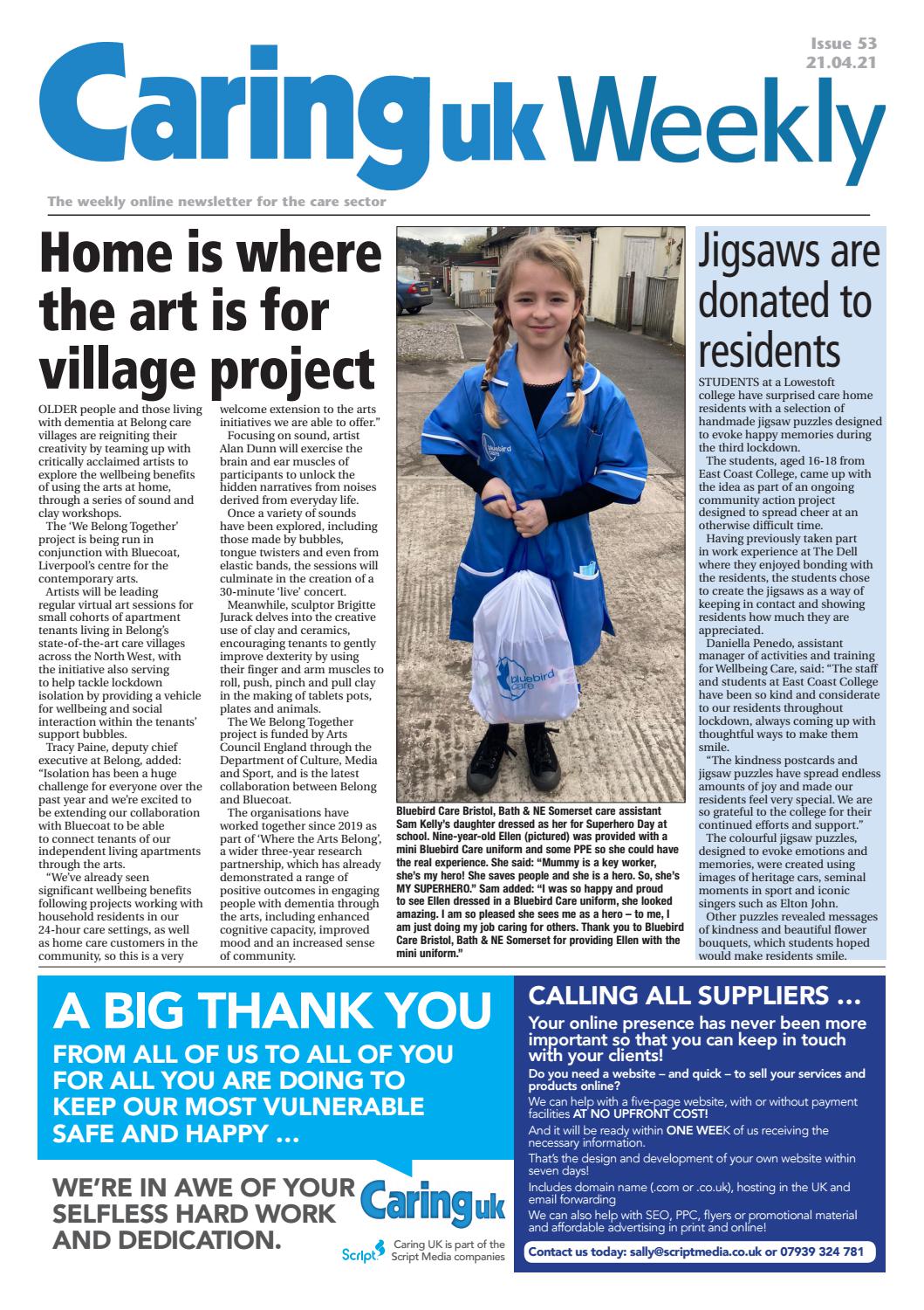Caring UK Weekly - Issue 53 by Script Media - Issuu