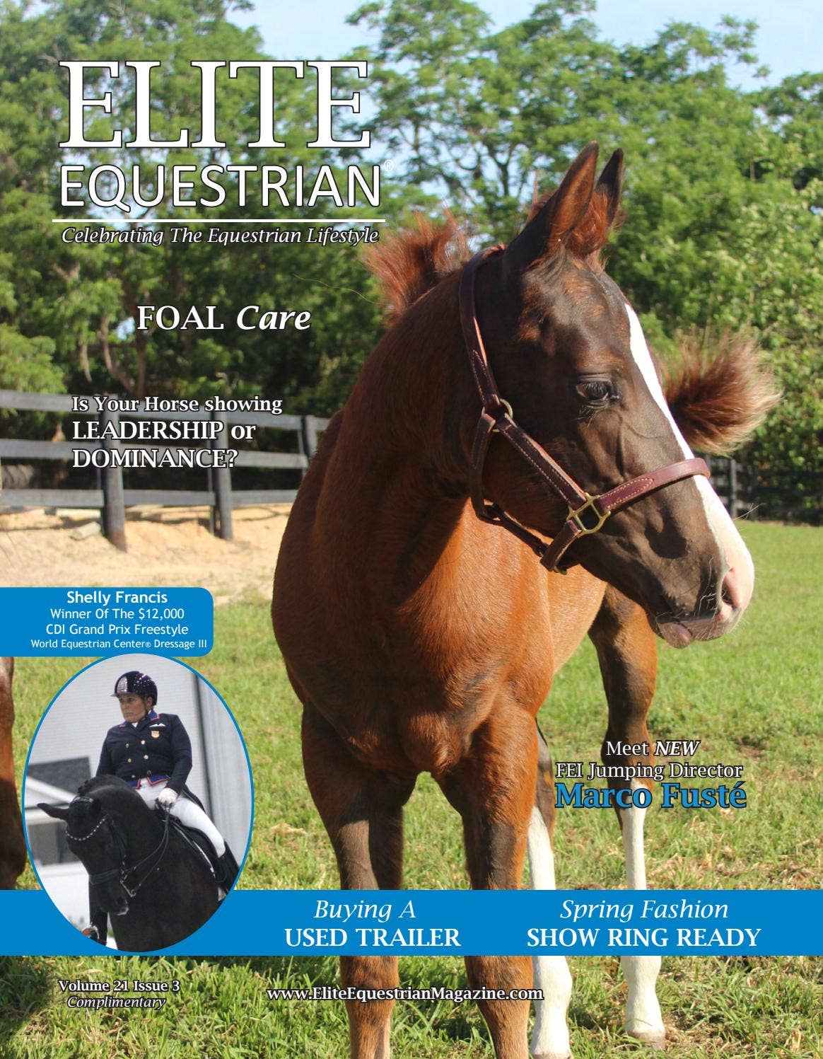 Elite Equestrian magazine May/June 2021 spring issue. by Elite ...