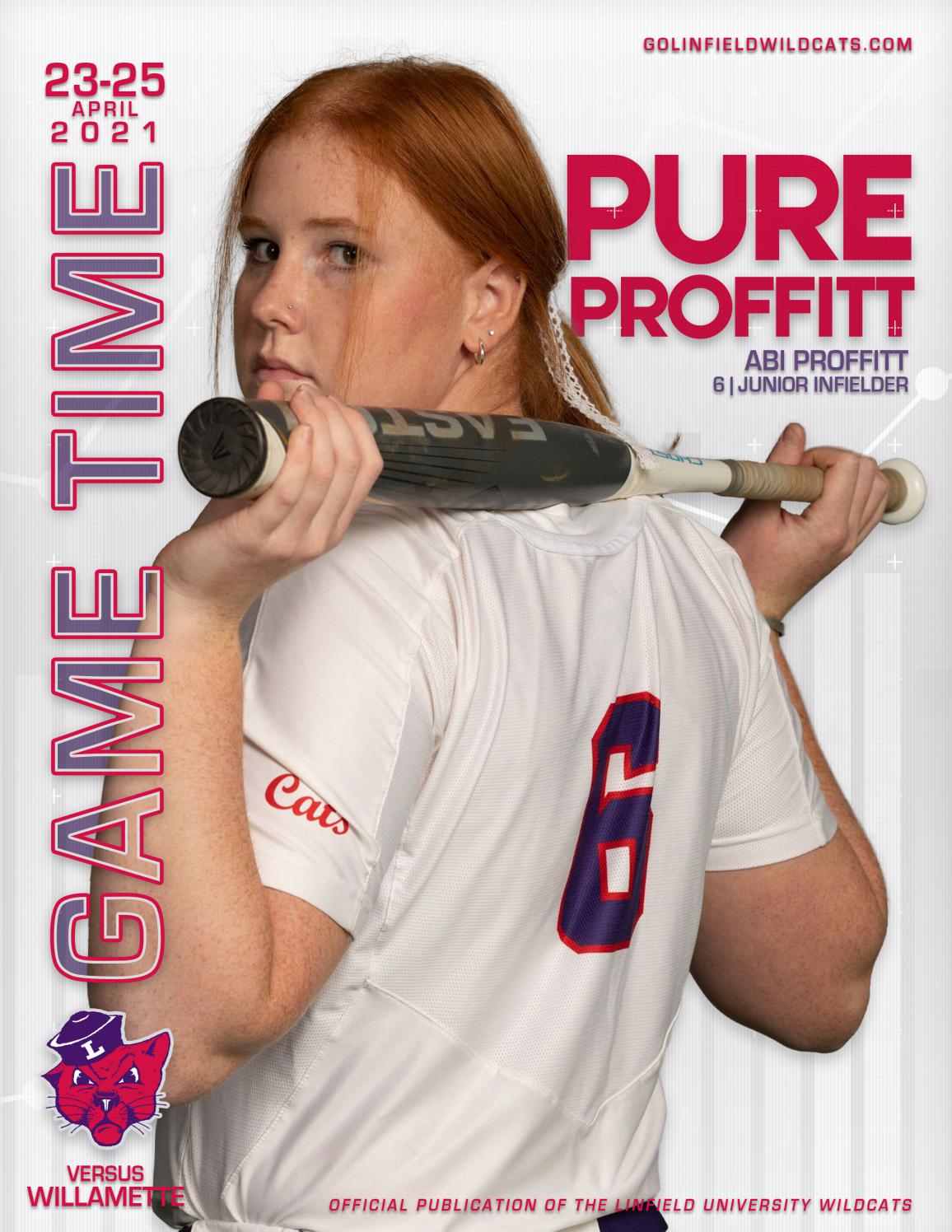 LINFIELD UNIVERSITY SOFTBALL VERSUS WILLAMETTE • APRIL 23-25, 2021 by ...