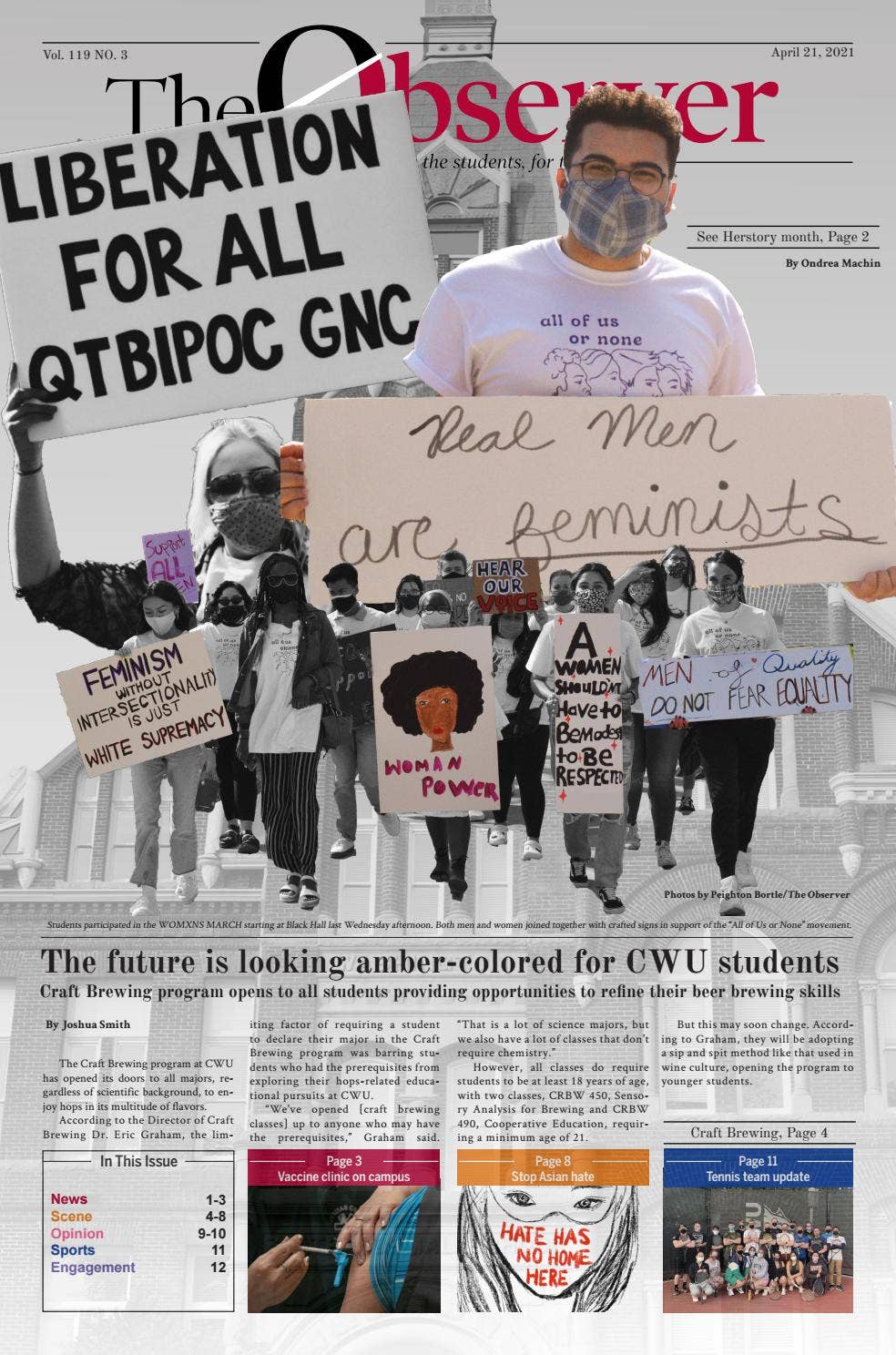 The Observer- Spring 2021, Issue 3 by CWU Observer - Issuu