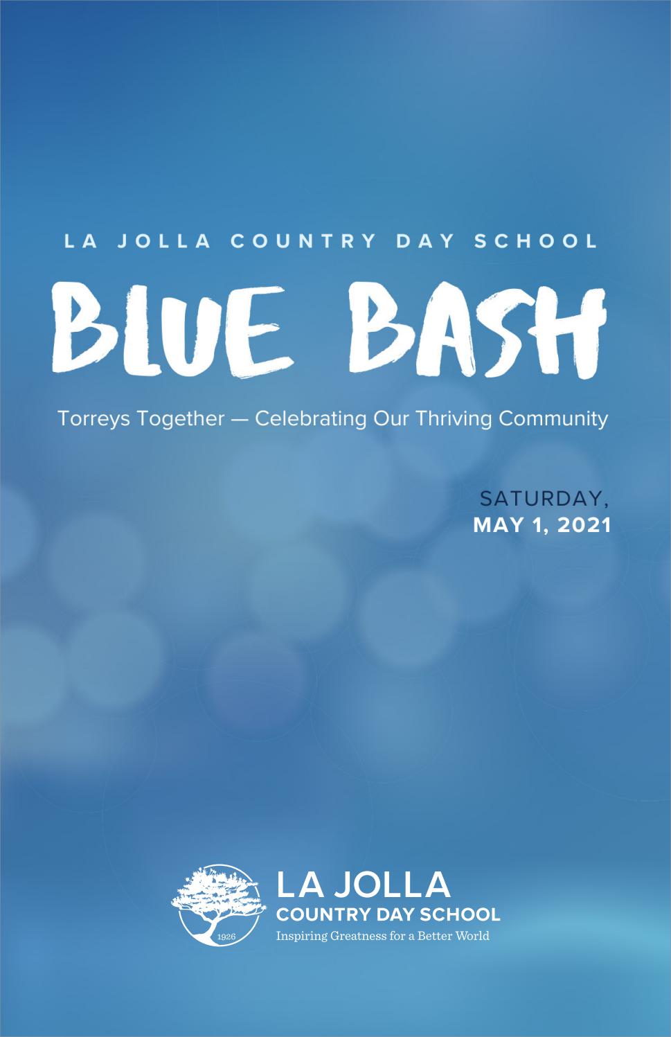 Blue Bash 2021 Program Book by La Jolla Country Day School - Issuu