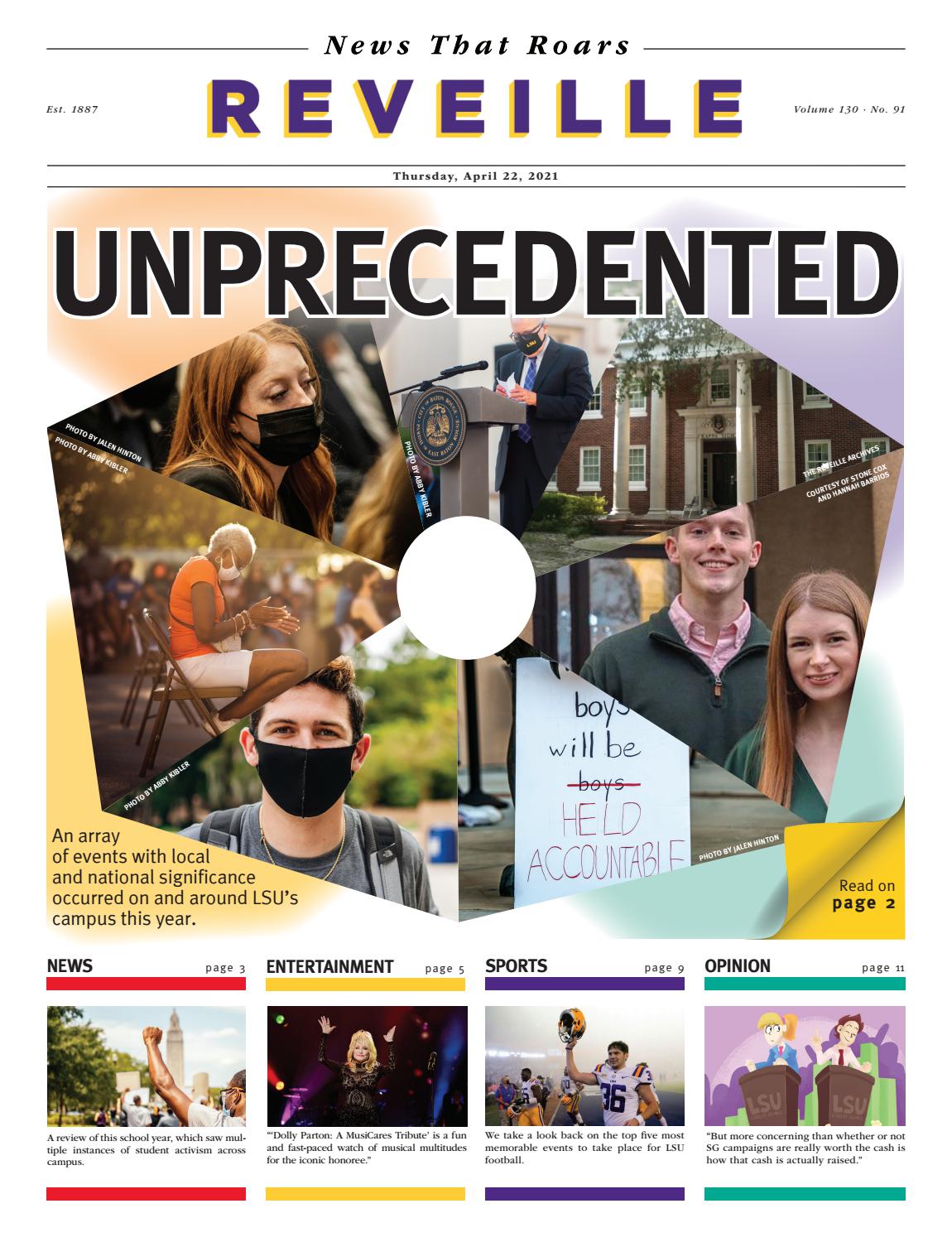 The Reveille 4-22-21 by Reveille - Issuu