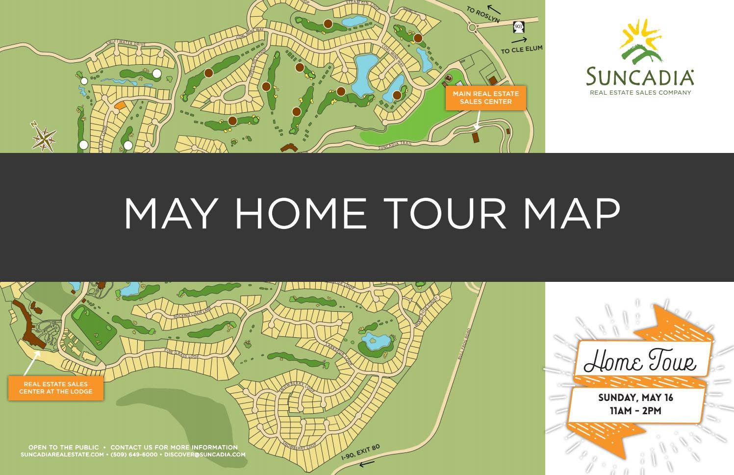 Home Tour Map, May 2021 by Suncadia Resort - Issuu