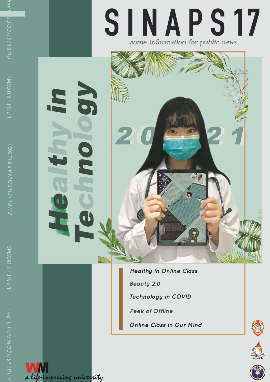 SINAPS 17 : Healthy in Technology by LPMF KEDOKTERAN UKWMS - Issuu