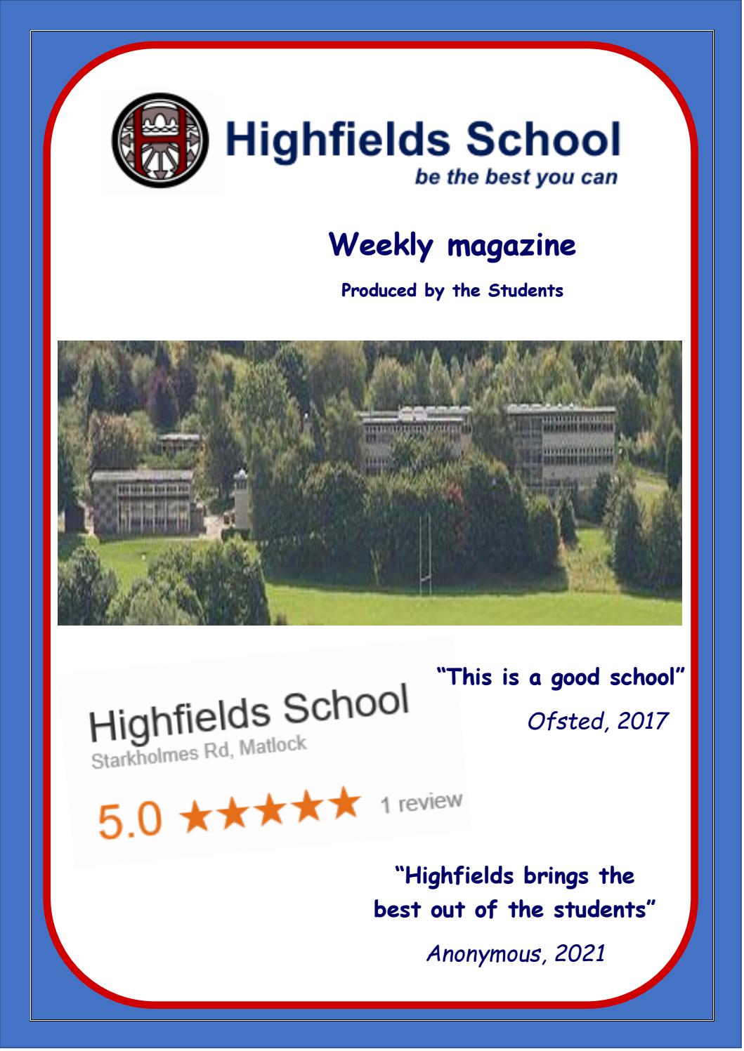 Year 6 Magazine by Highfields School - Issuu