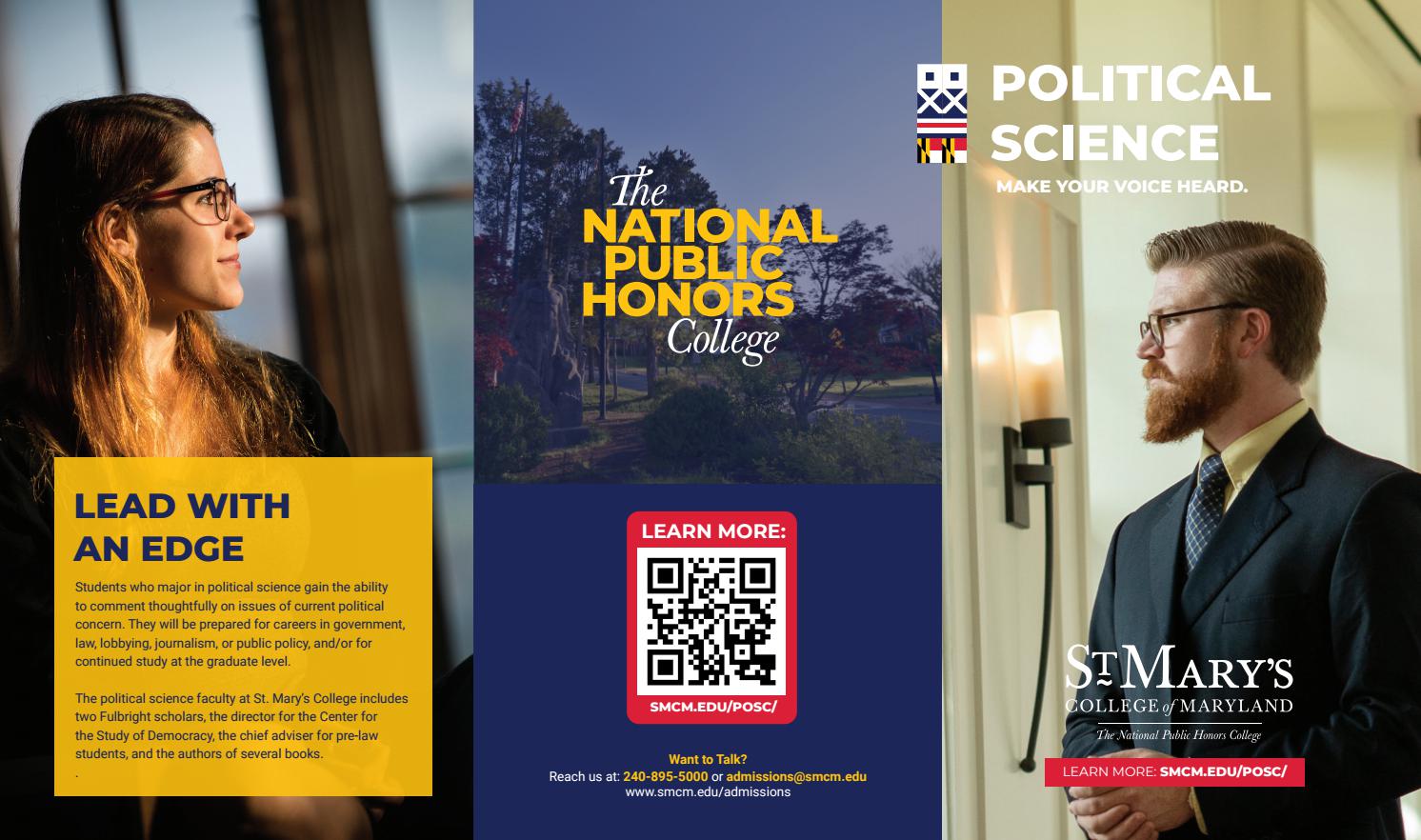 Political science major brochure by St. Mary's College of Maryland - Issuu