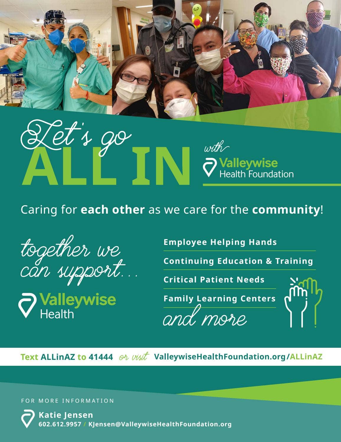 ALL IN for Valleywise Health Flyer by Valleywise Health Foundation - Issuu