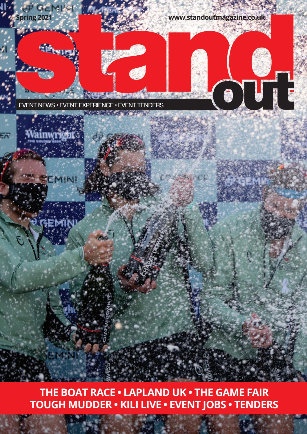 Stand Out Magazine Spring 2021 by Cogent Multimedia Ltd - Issuu