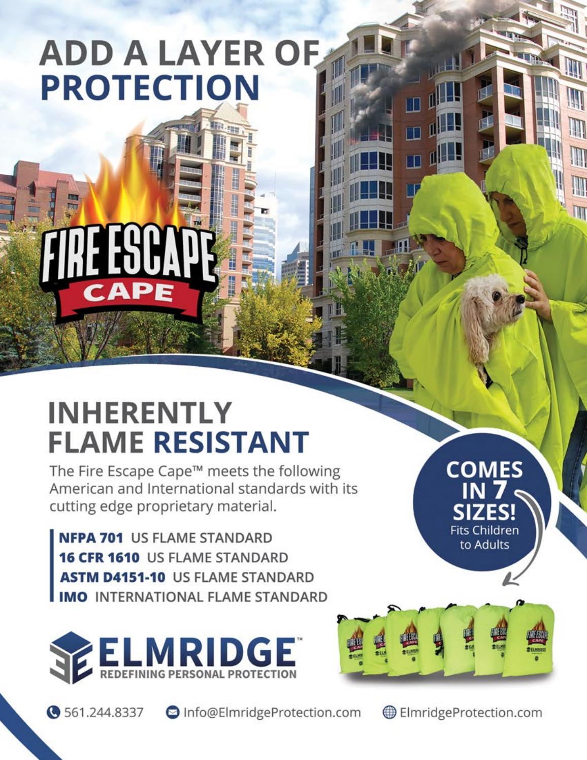 Fire Escape Cape from Western Fire Safety by westernfiresafety - Issuu