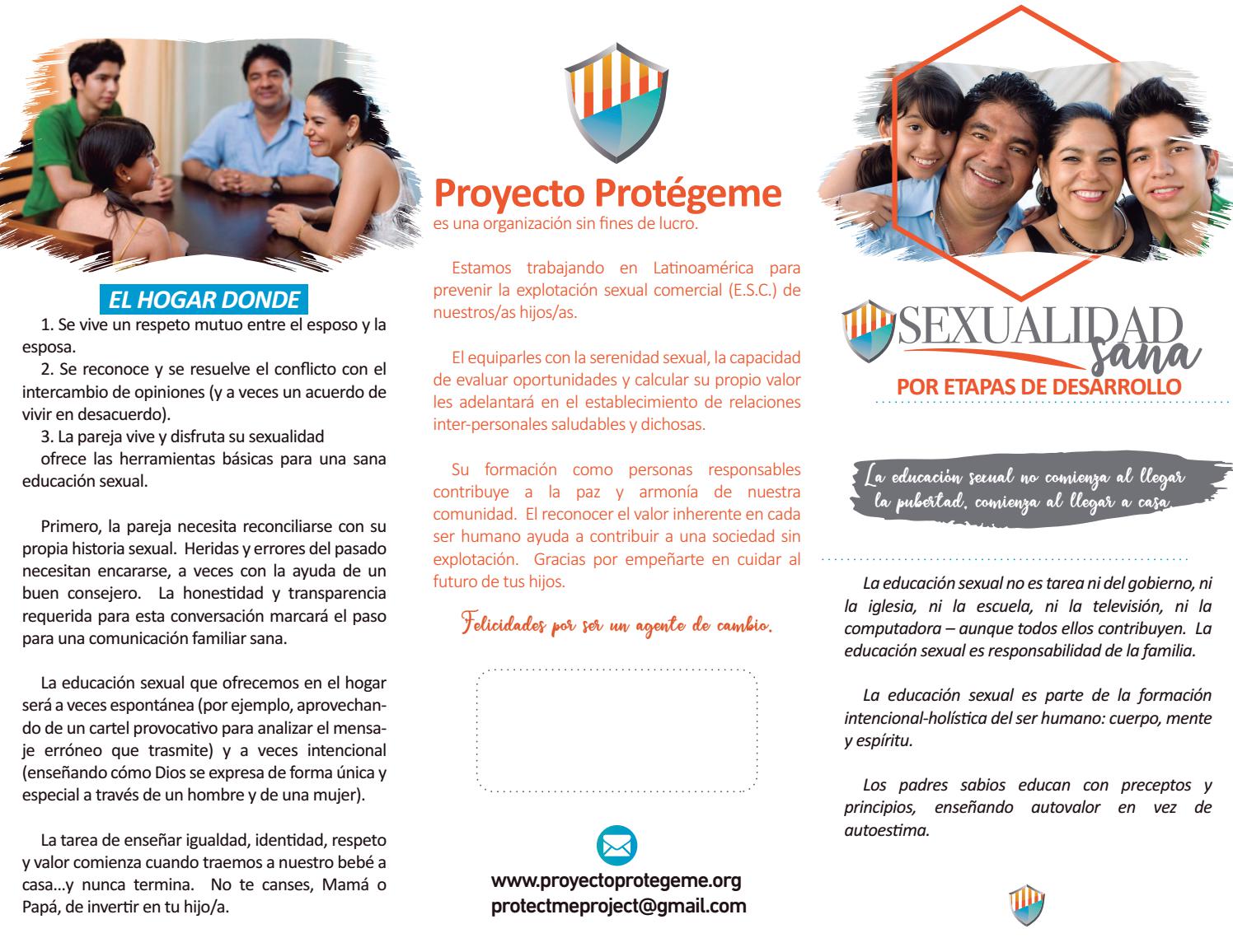Proyecto Protégeme Sana Sexualidad by Protect Me Project - Issuu