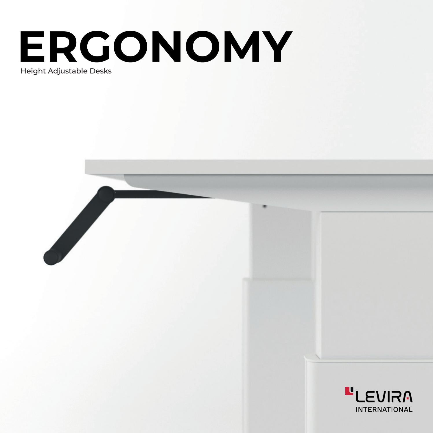 Levira ERGONOMY Height Adjustable Desks by Levira International - Issuu