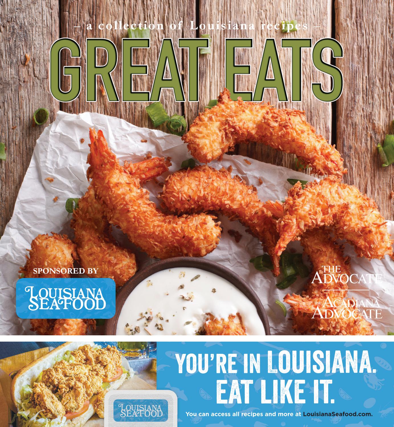 GREAT EATS - A Collection of Louisiana Recipes brought to you by LA ...