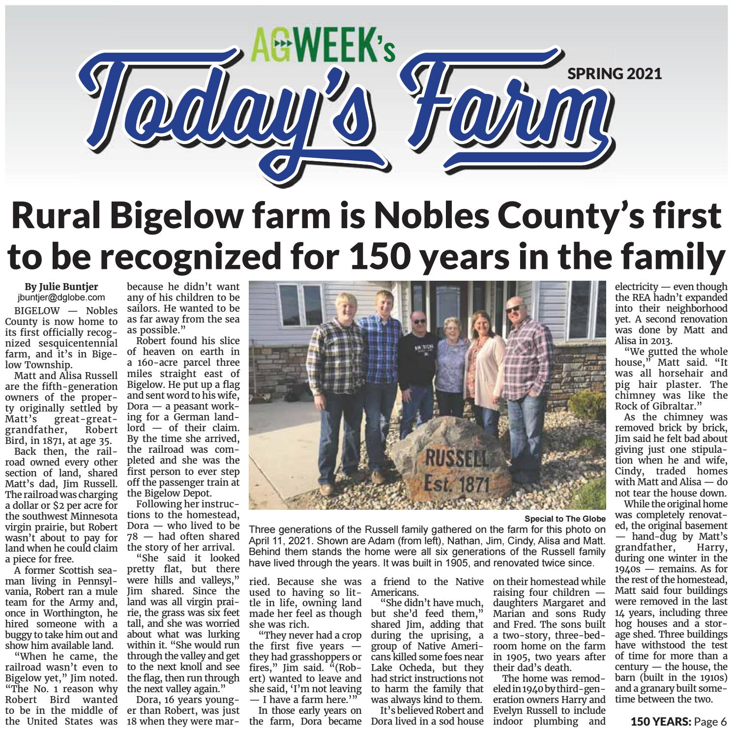 Todays Farm Spring 2021 by The Globe - Issuu