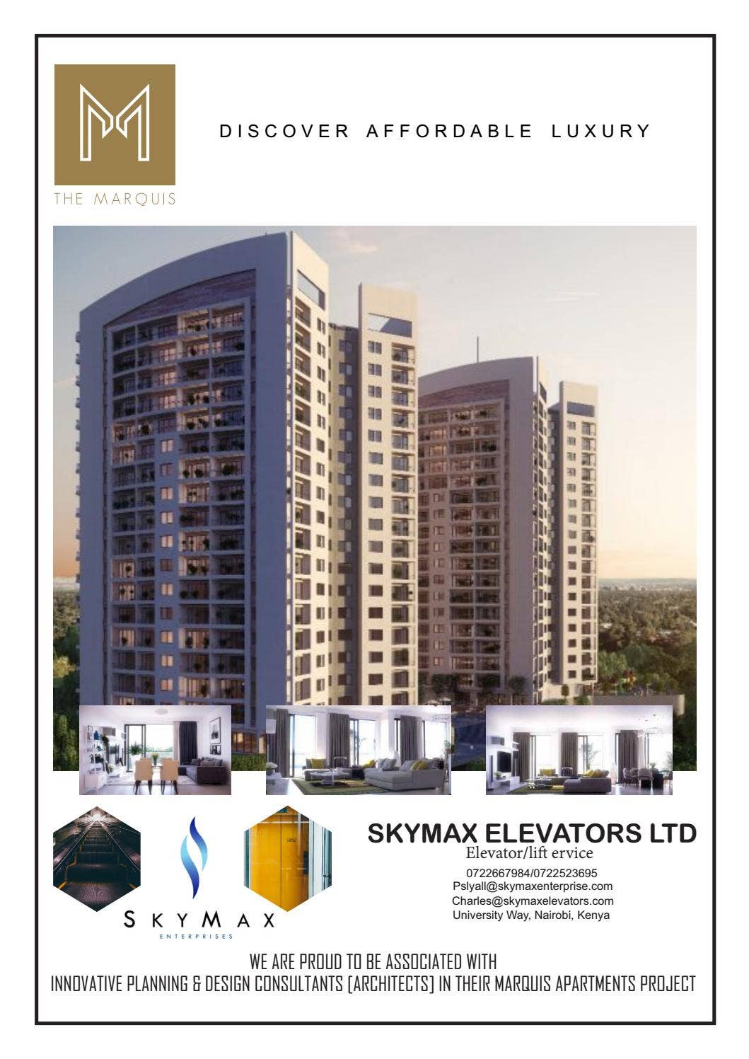 SKYMAX ELEVATORS LTD FP by MWK Design - Issuu