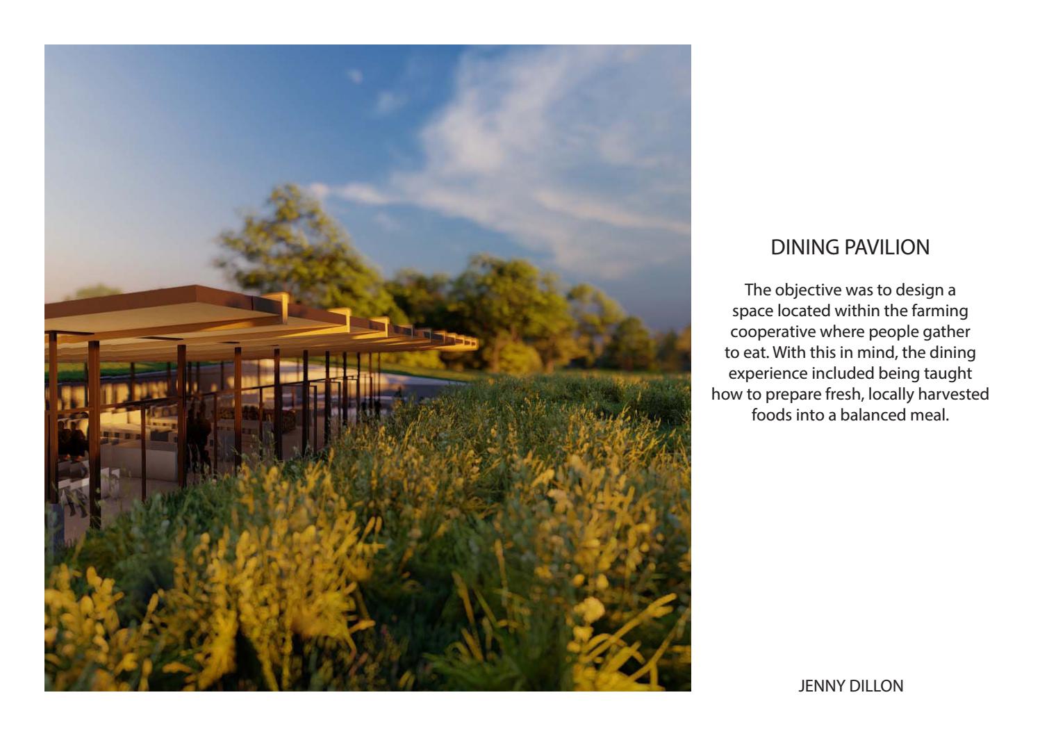 Jenny Dillon | Dining Pavilion by SAID BS-Architecture - Issuu