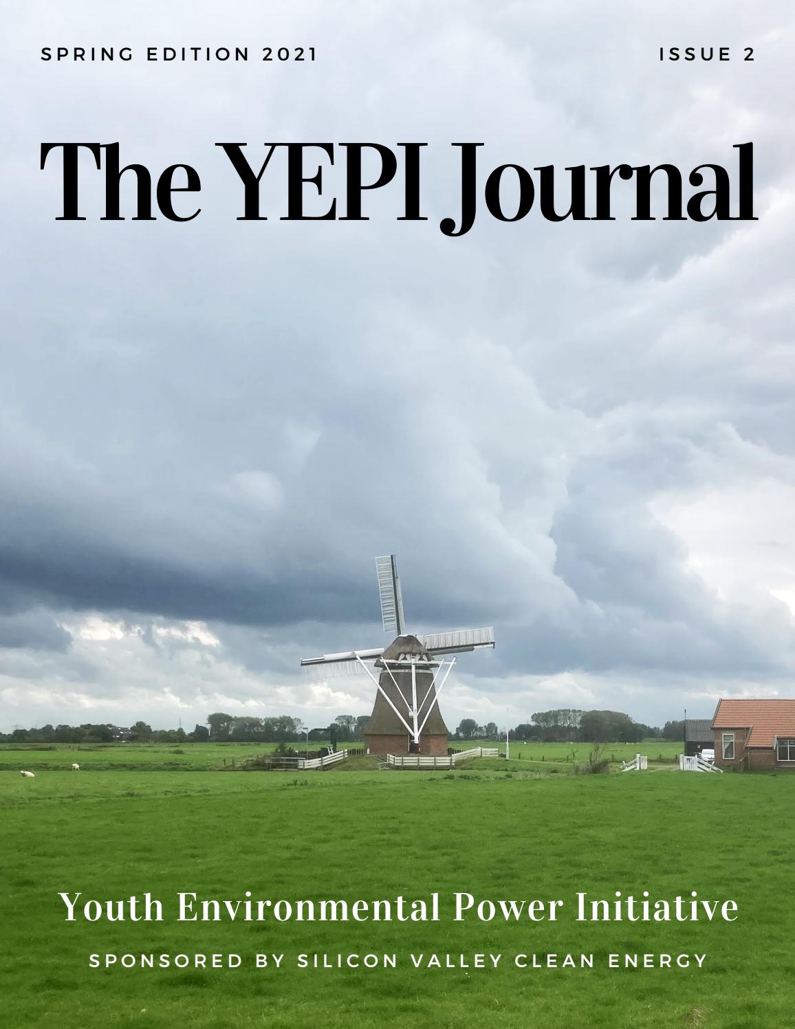 The YEPI Journal - Spring Edition 2021 by Youth Environmental Power ...