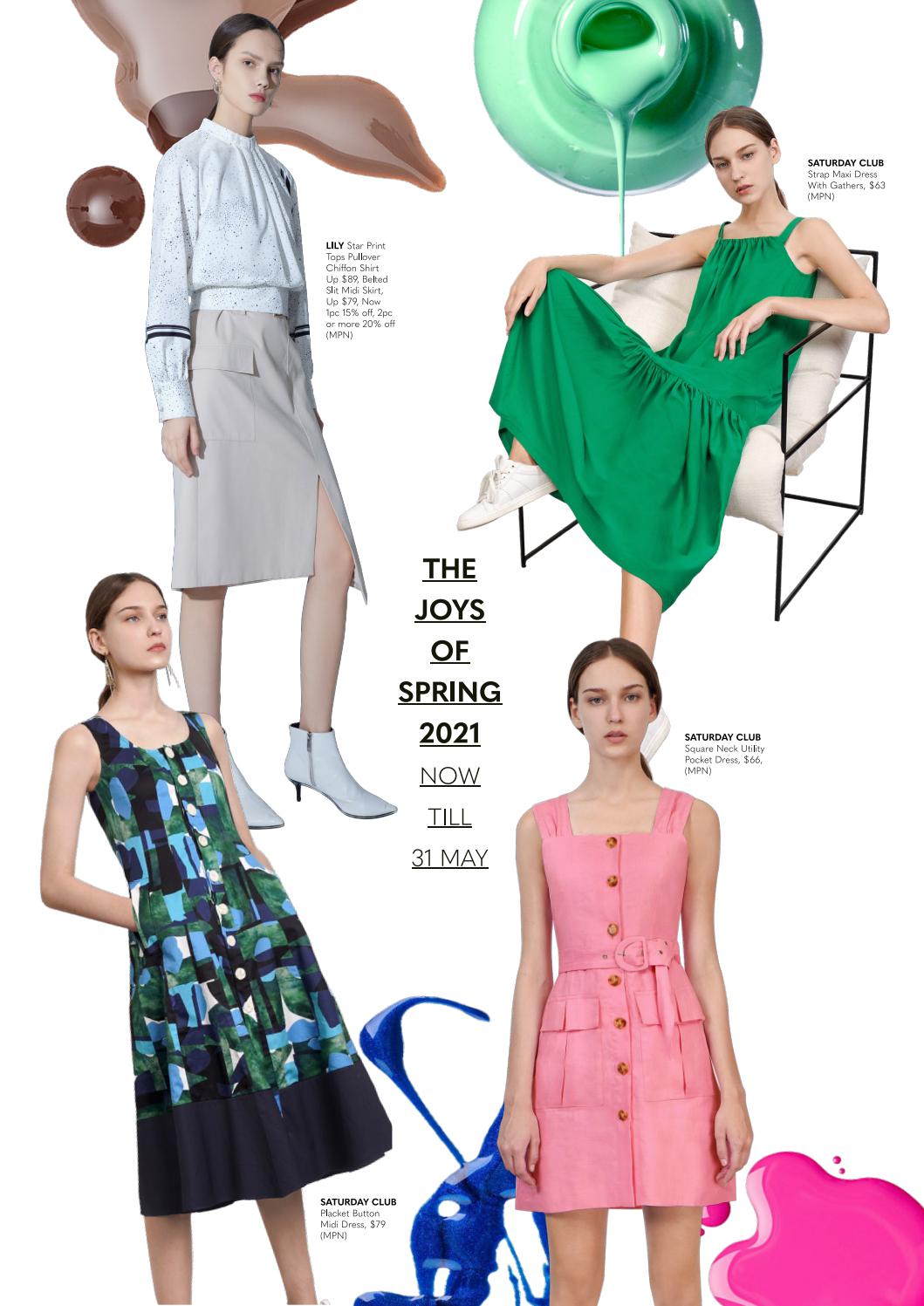 Metro Spring Fashion 2021 by Metrosingapore - Issuu