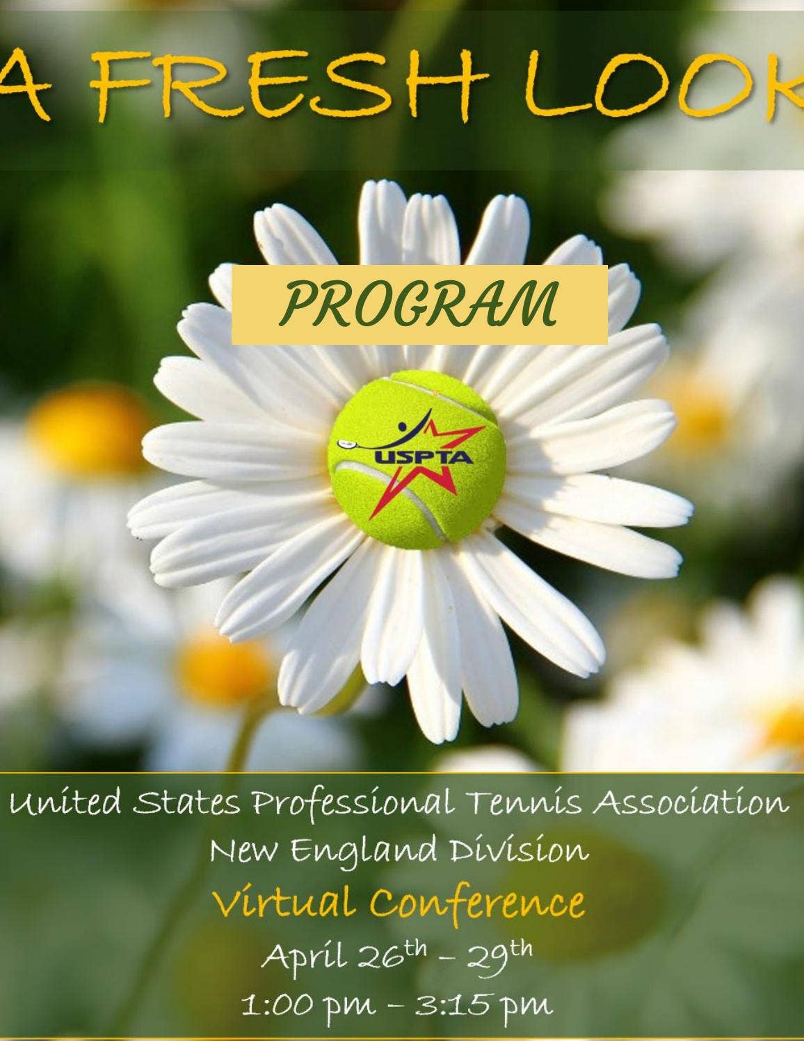 2021 USPTA New England Spring Virtual Conference PROGRAM (Revised) by ...
