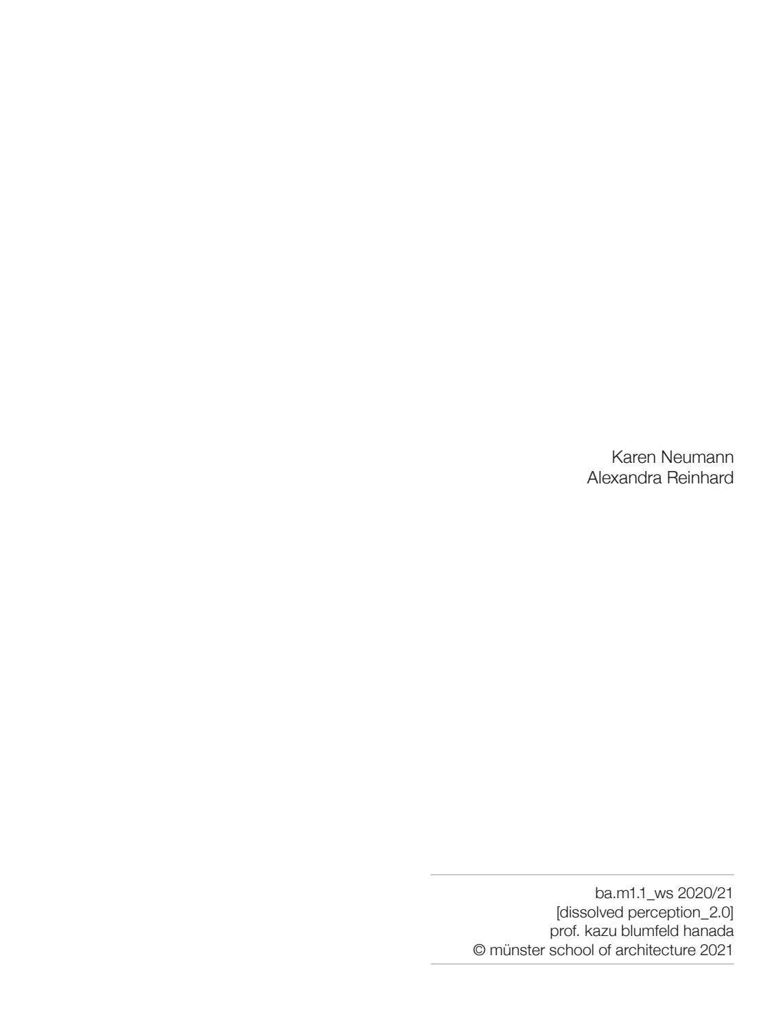 WiSe 20/21_neumann_reinhard by team blumfeld - Issuu