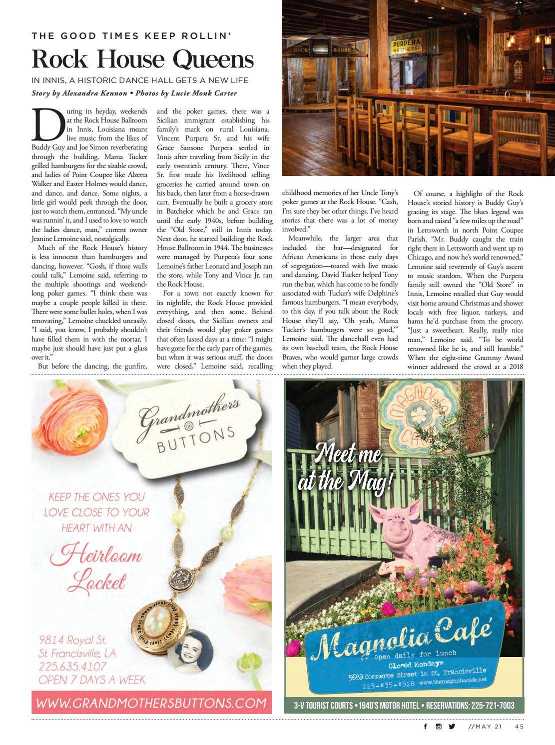 Country Roads Magazine "Embrace Your Place" Issue May 2021 by Country ...