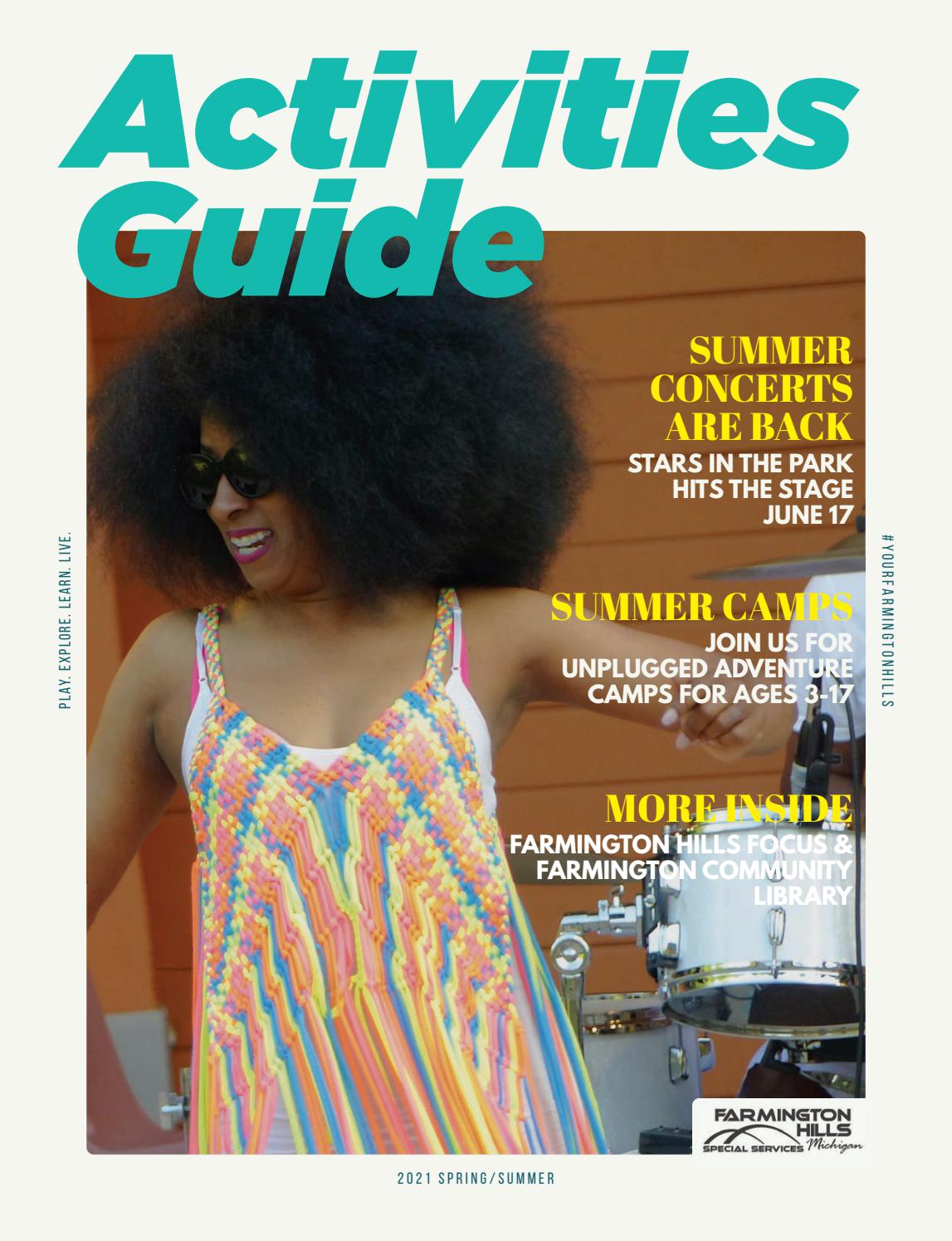 Spring Summer Activities Guide 2021 by FHSS - Issuu