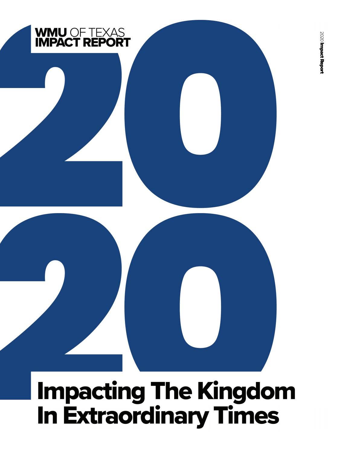 WMU of Texas 2020 Impact Report by Woman's Missionary Union of Texas ...