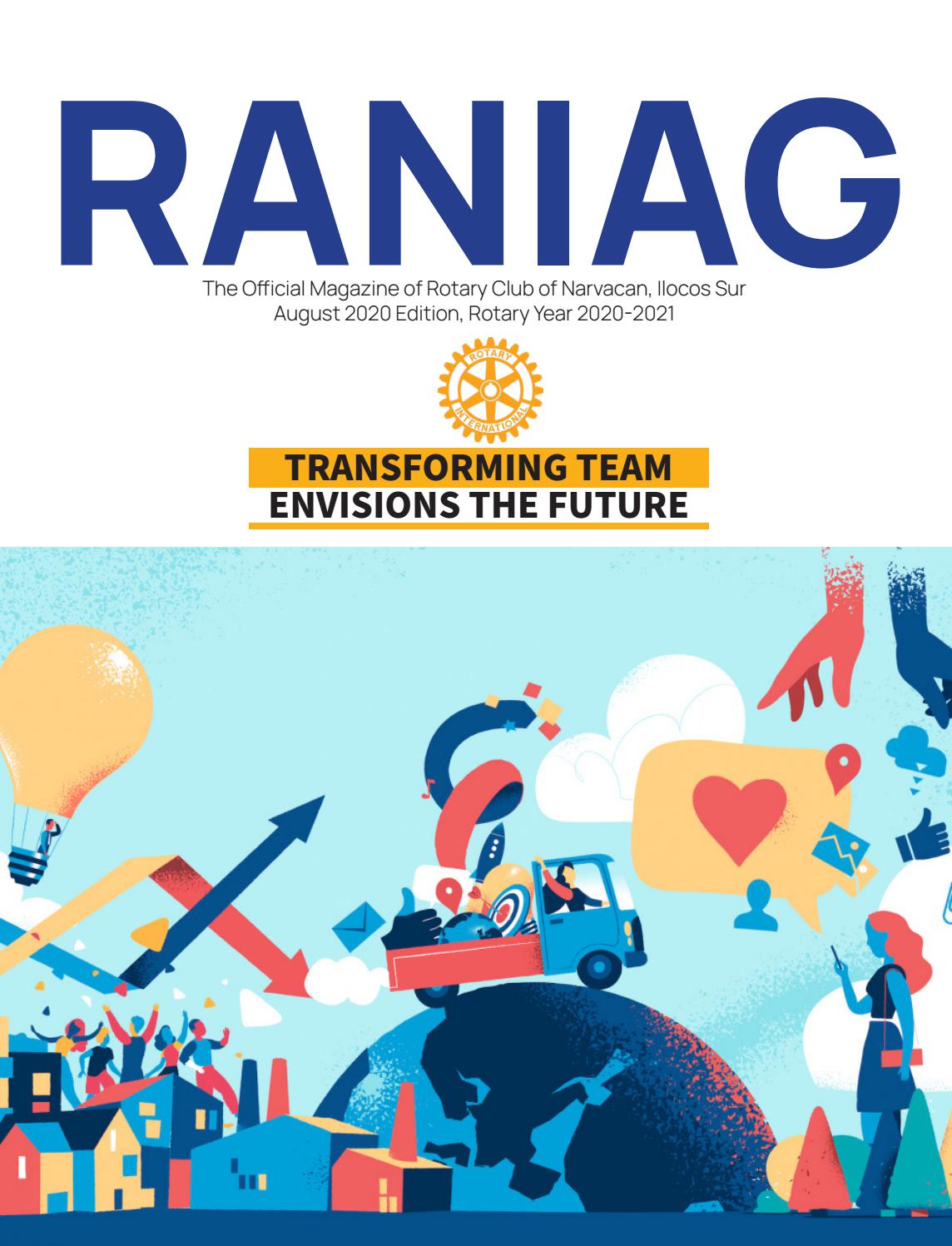 Raniag August 2020 RY 2020-2021 issue by Rotary Club of Narvacan - Issuu