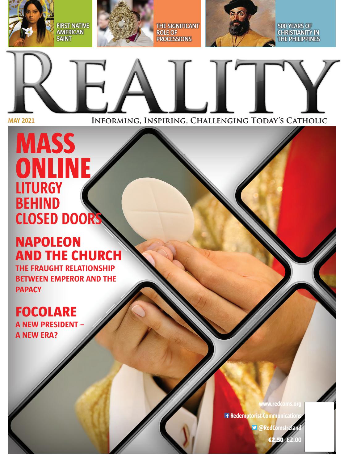 Reality Magazine May 2021 by Redemptorist Communications - Issuu