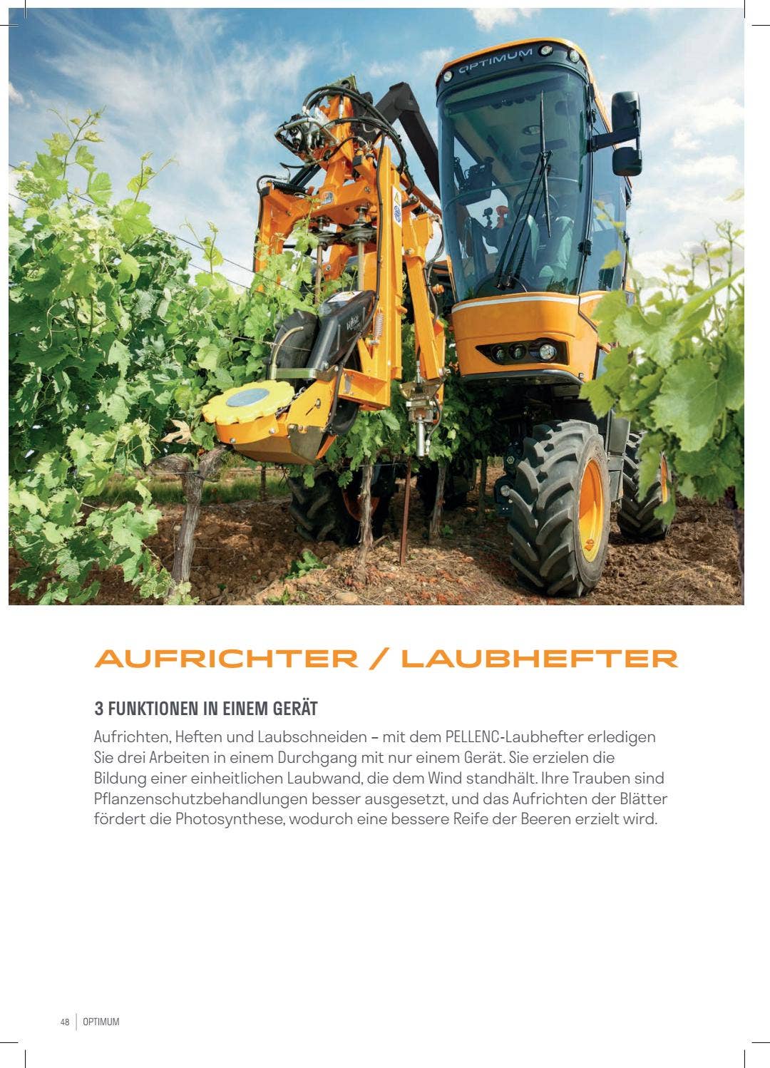 PELLENC Brochure OPTIMUM 2021 DE by PELLENC - Issuu