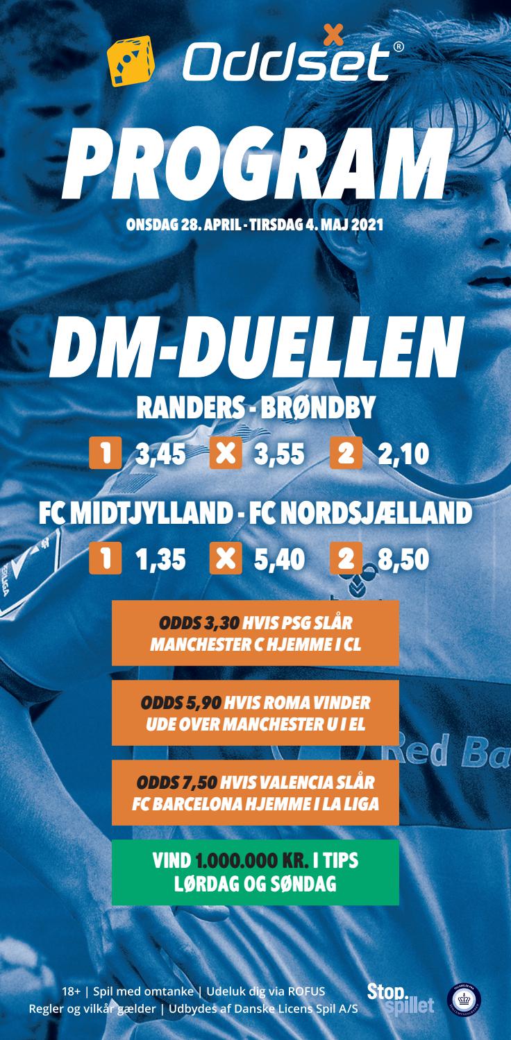 Oddset Programblad 767 by Danske Spil - Issuu