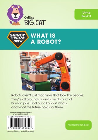 Shinoy and the Chaos Crew: What is a robot? by Collins - Issuu