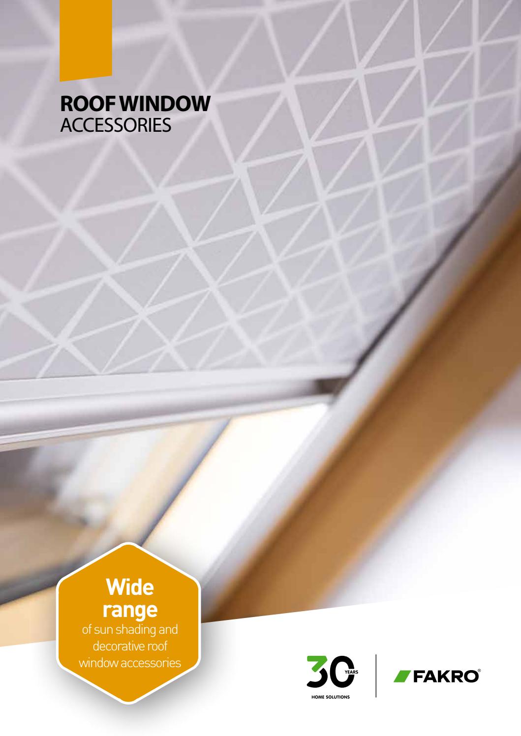 Fakro - roof window accessories by FAKRO - Issuu