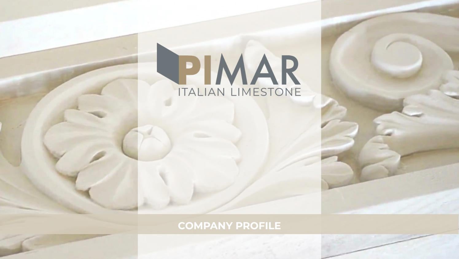 Pimar Company Profile ENGLISH by Pimar | Italian Limestone Specialist ...