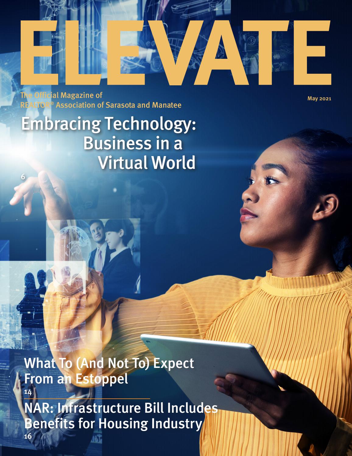 ELEVATE Magazine - RASM - May 2021 Issue by REALTOR® Association of Sarasota and Manatee - Issuu