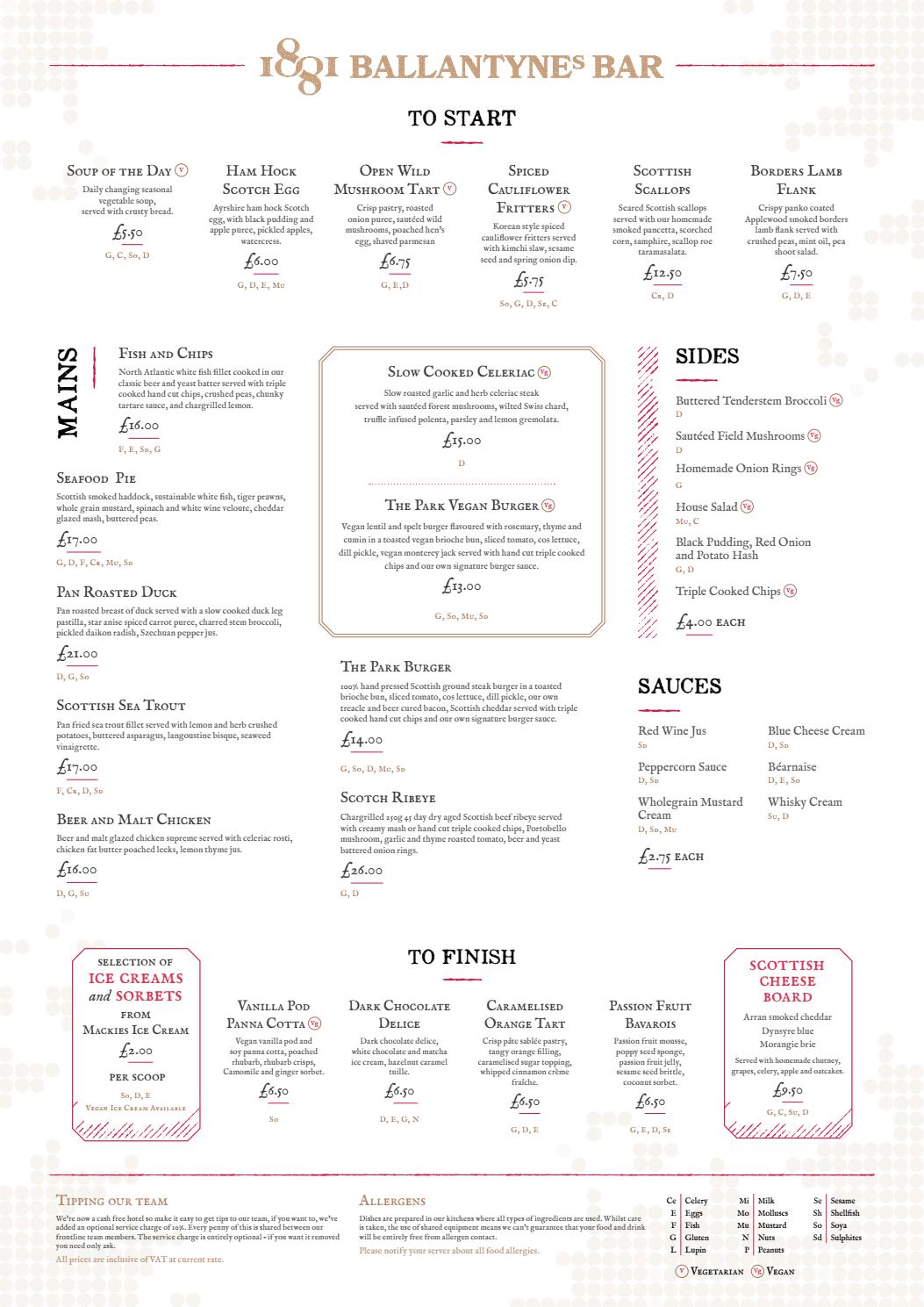Garden menu by Peebles Hydro - Issuu