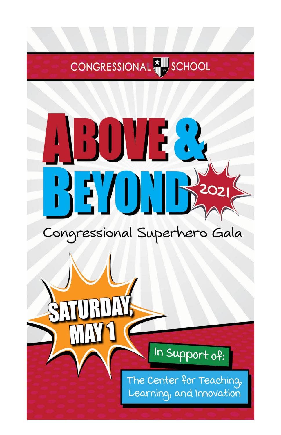 Above and Beyond Gala 2021 - Program by Congressional School - Issuu