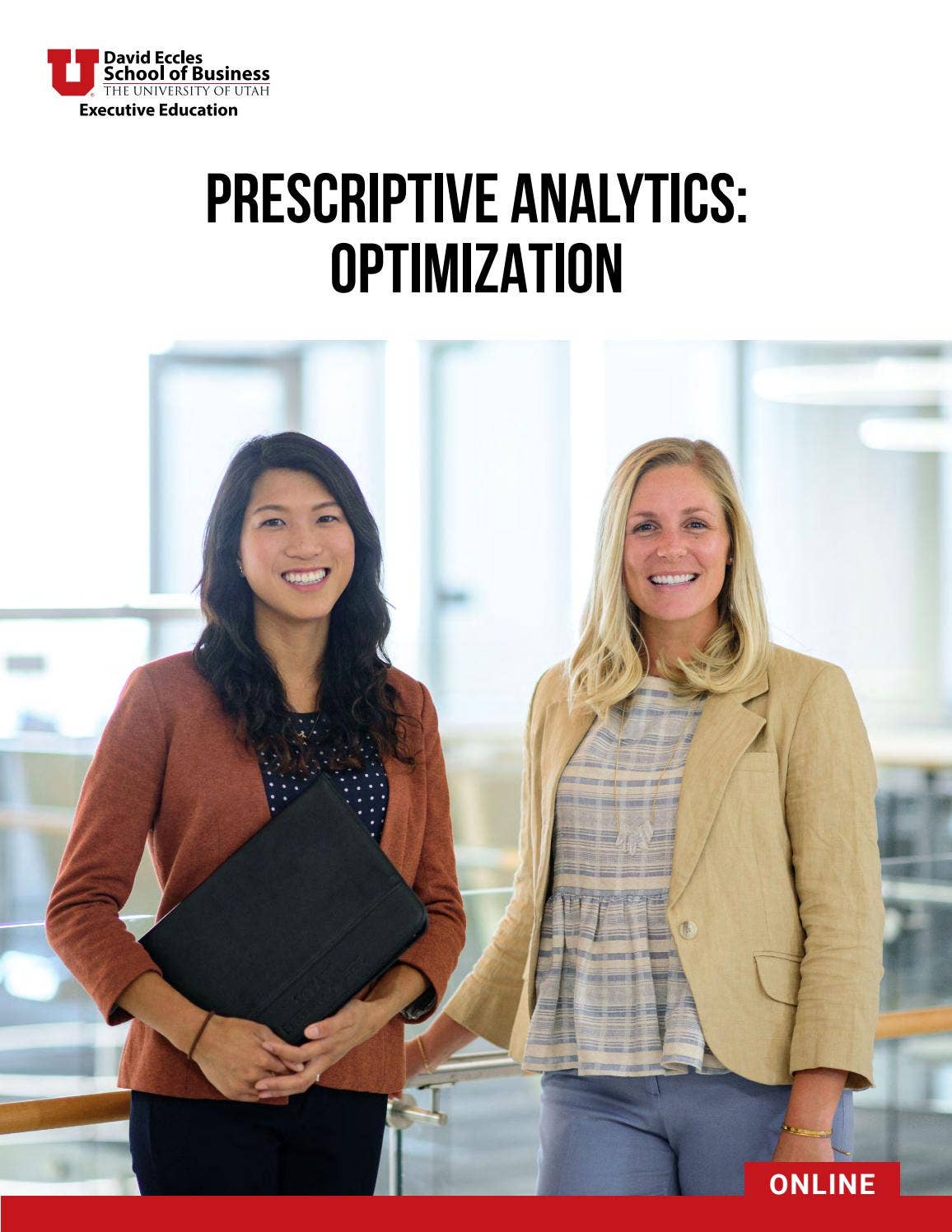 Prescriptive Analytics: Optimization - Online by University of Utah ...