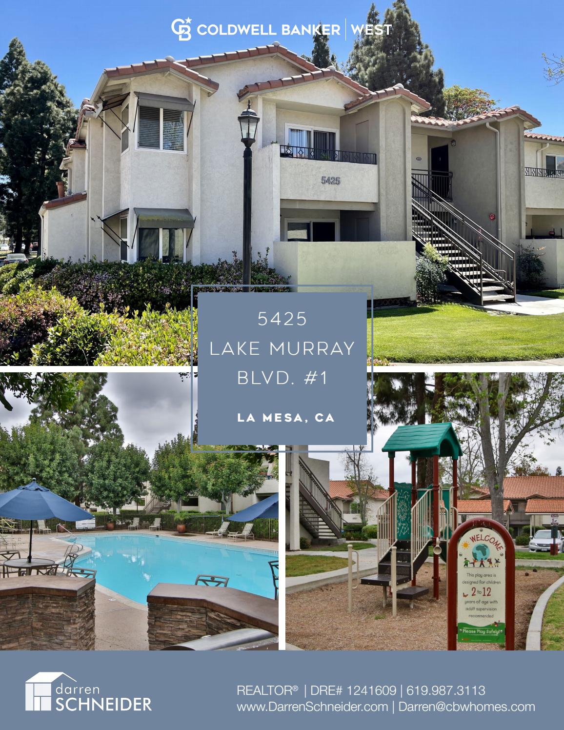 Darren Schneider Presents" 5425 Lake Murray Blvd. #1 by Coldwell Banker ...