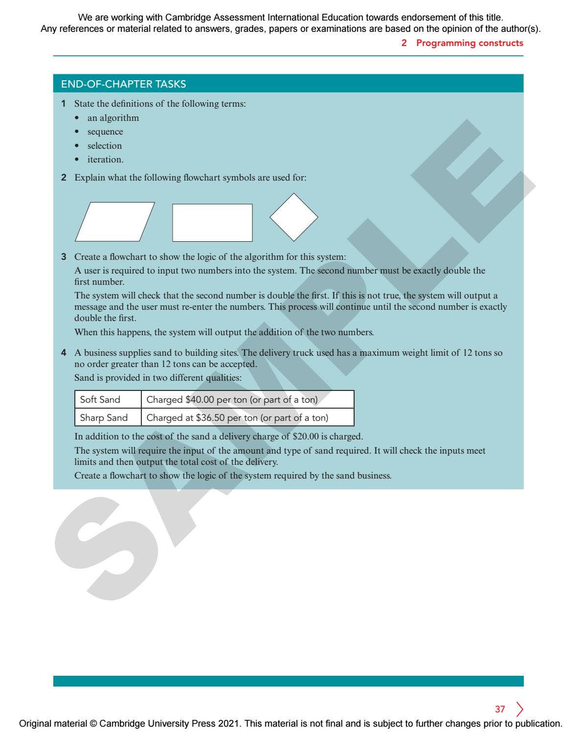 Cambridge IGCSE & O Level Computer Science Programming Book for ...