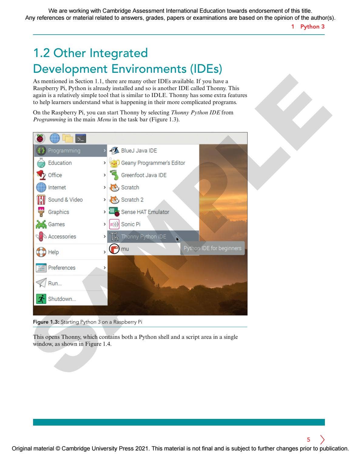Cambridge IGCSE & O Level Computer Science Programming Book for Python ...