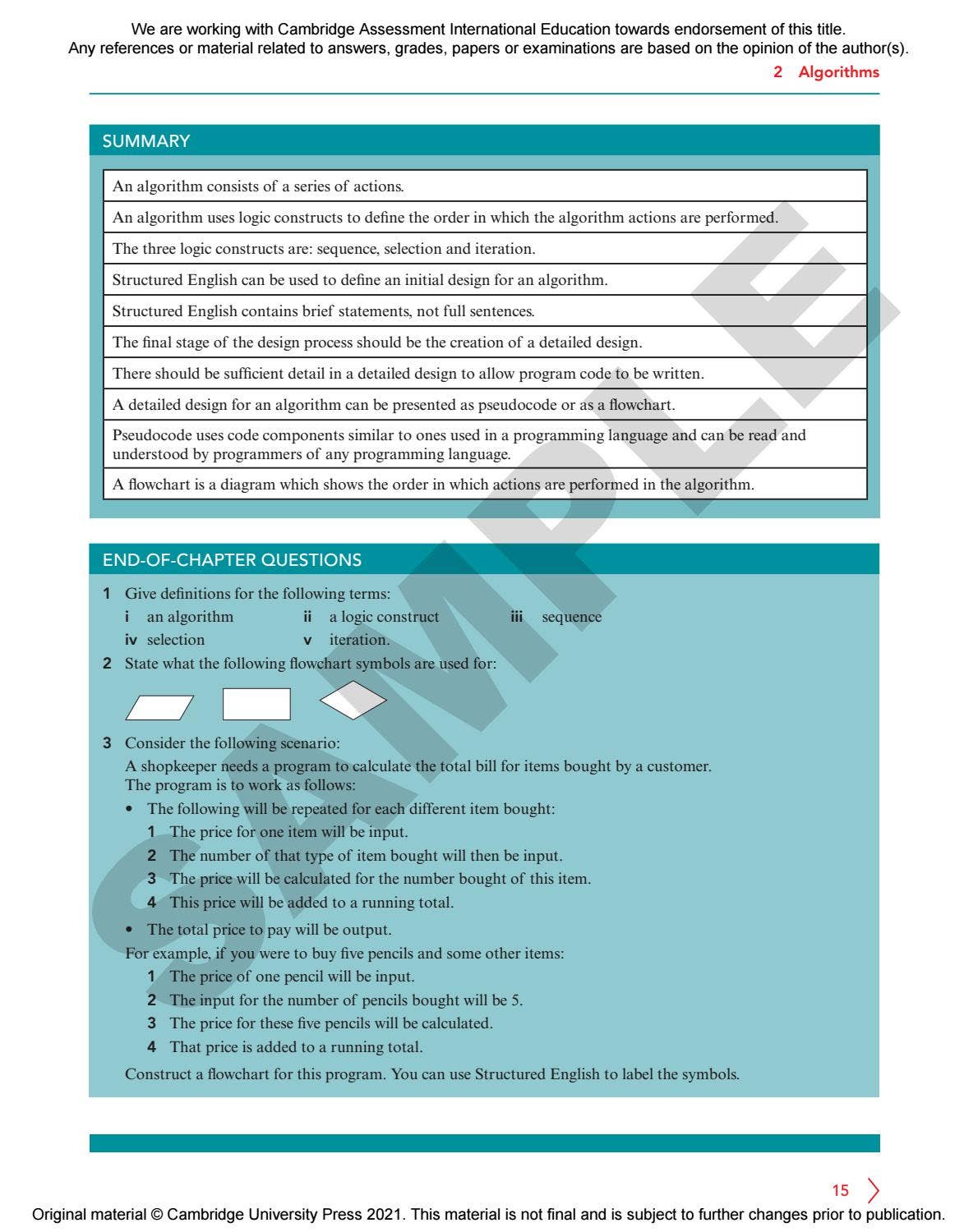 Cambridge IGCSE & O Level Computer Science Programming Book for Java ...