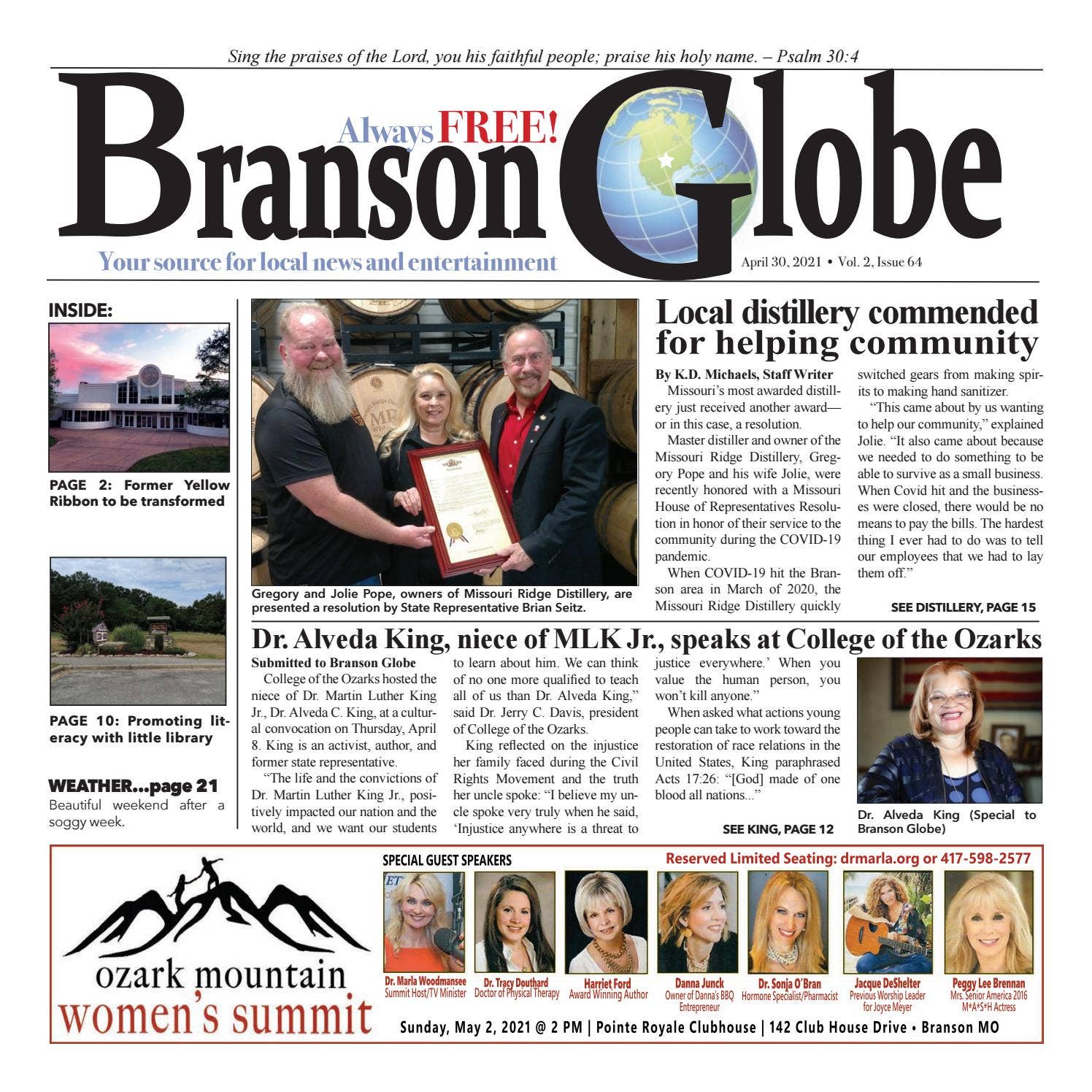 Branson Globe, April 30, 2021 by bransonglobe - Issuu
