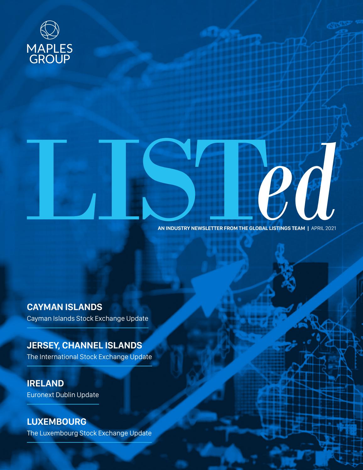 Maples Group | LISTed | APRIL 2021 by Maples Group - Issuu