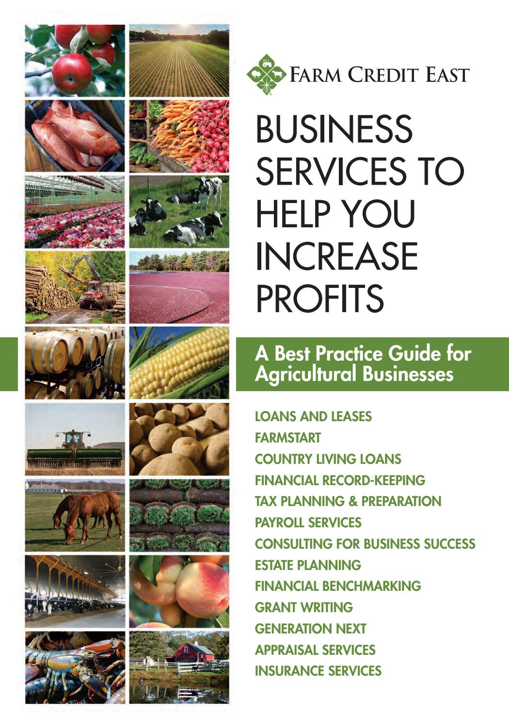 Farm Credit East Services Guide by Farm Credit East - Issuu