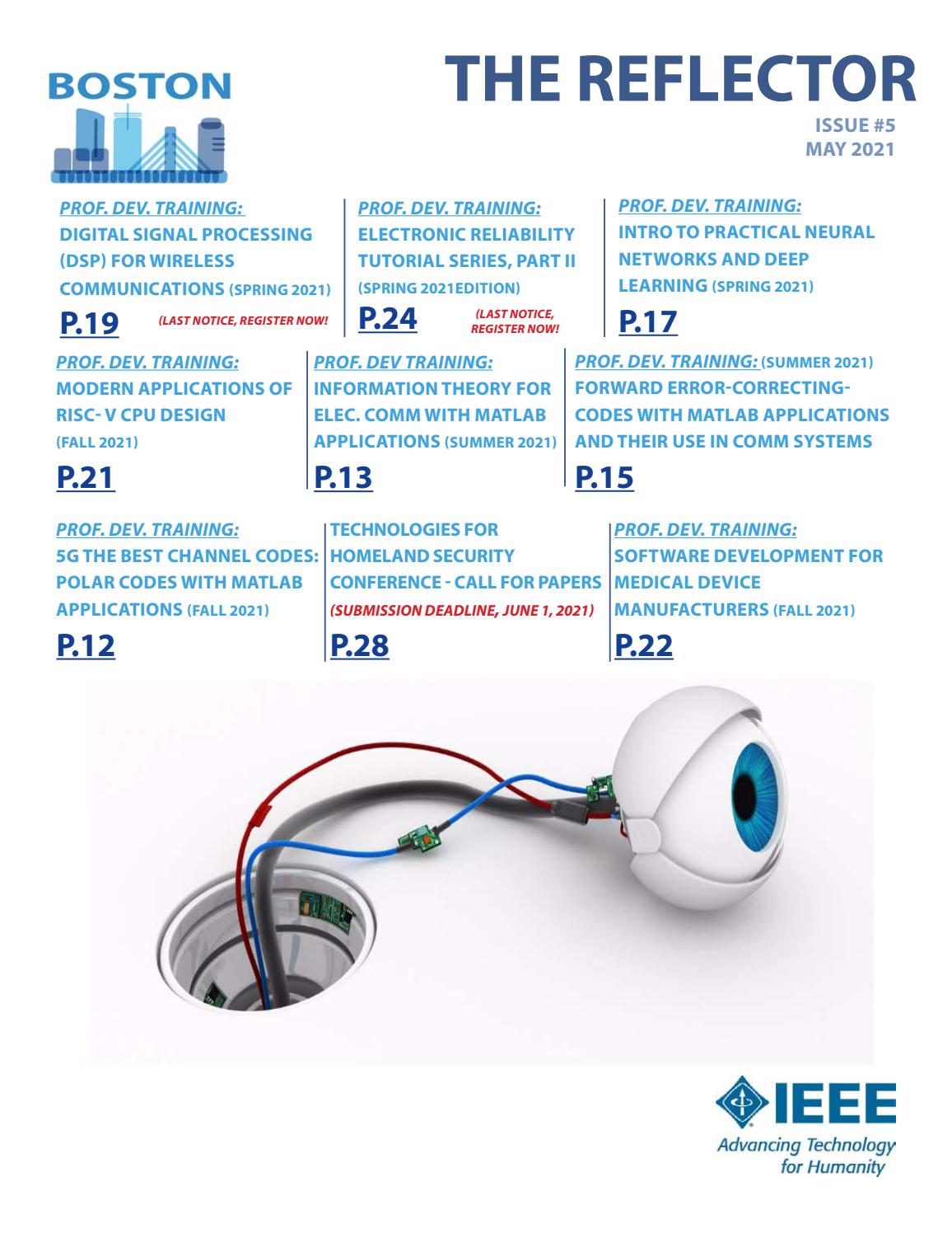 IEEE Boston Section's Digital Reflector Issue 5 - May 2021 by IEEE ...