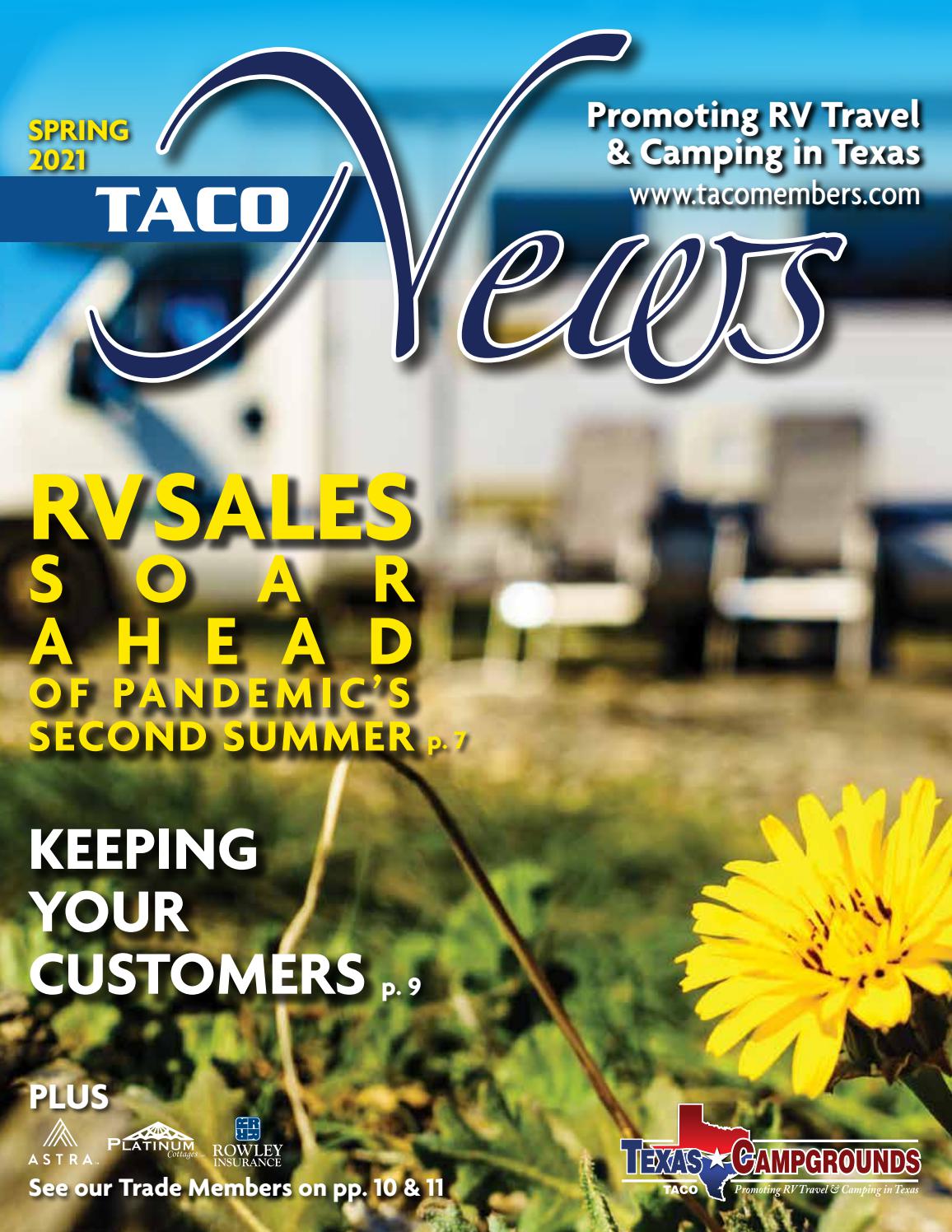 TACO News Spring 2021 by AGS/Texas Advertising - Issuu