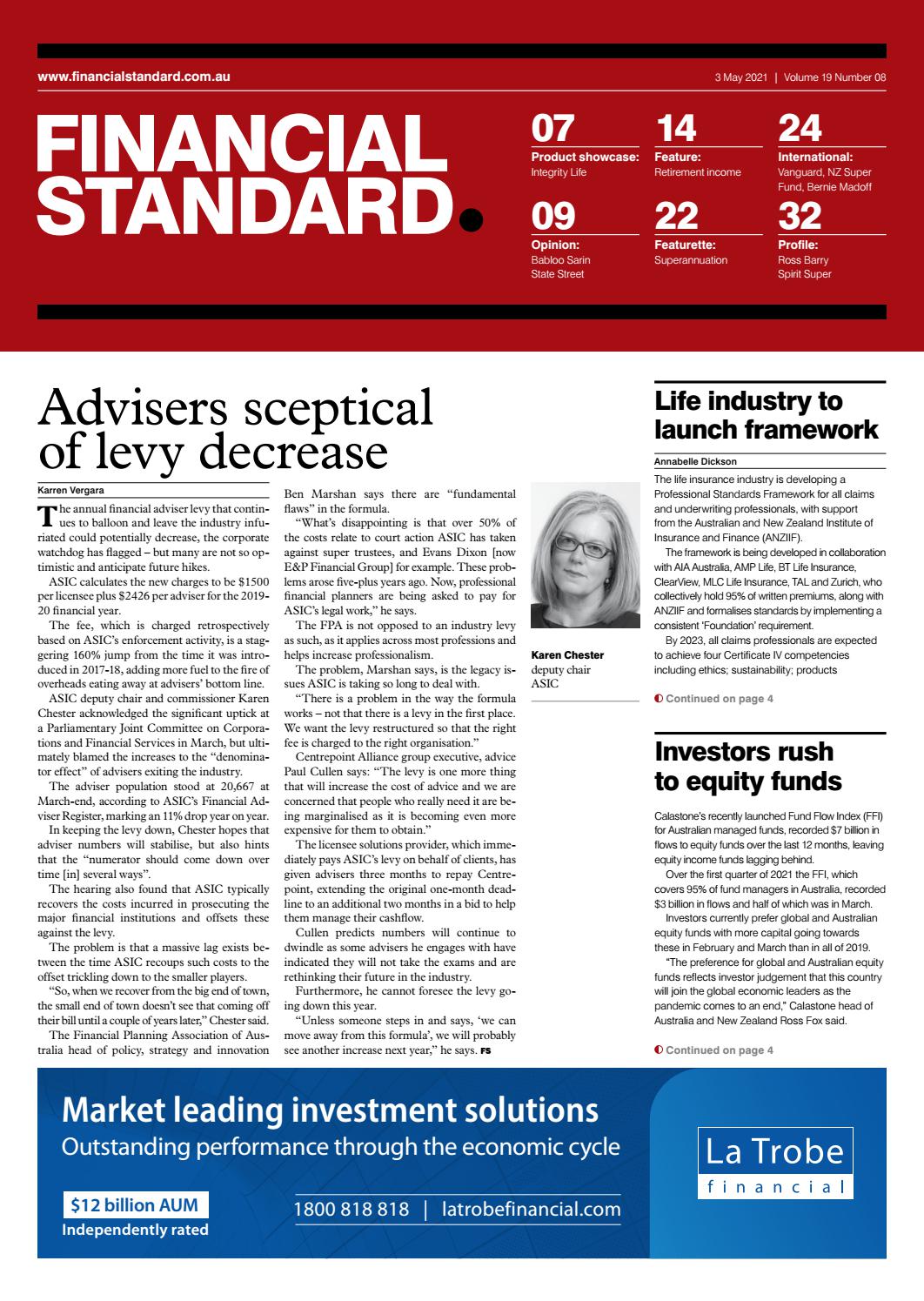 Financial Standard Volume 19 Number 08 by financial.standard - Issuu