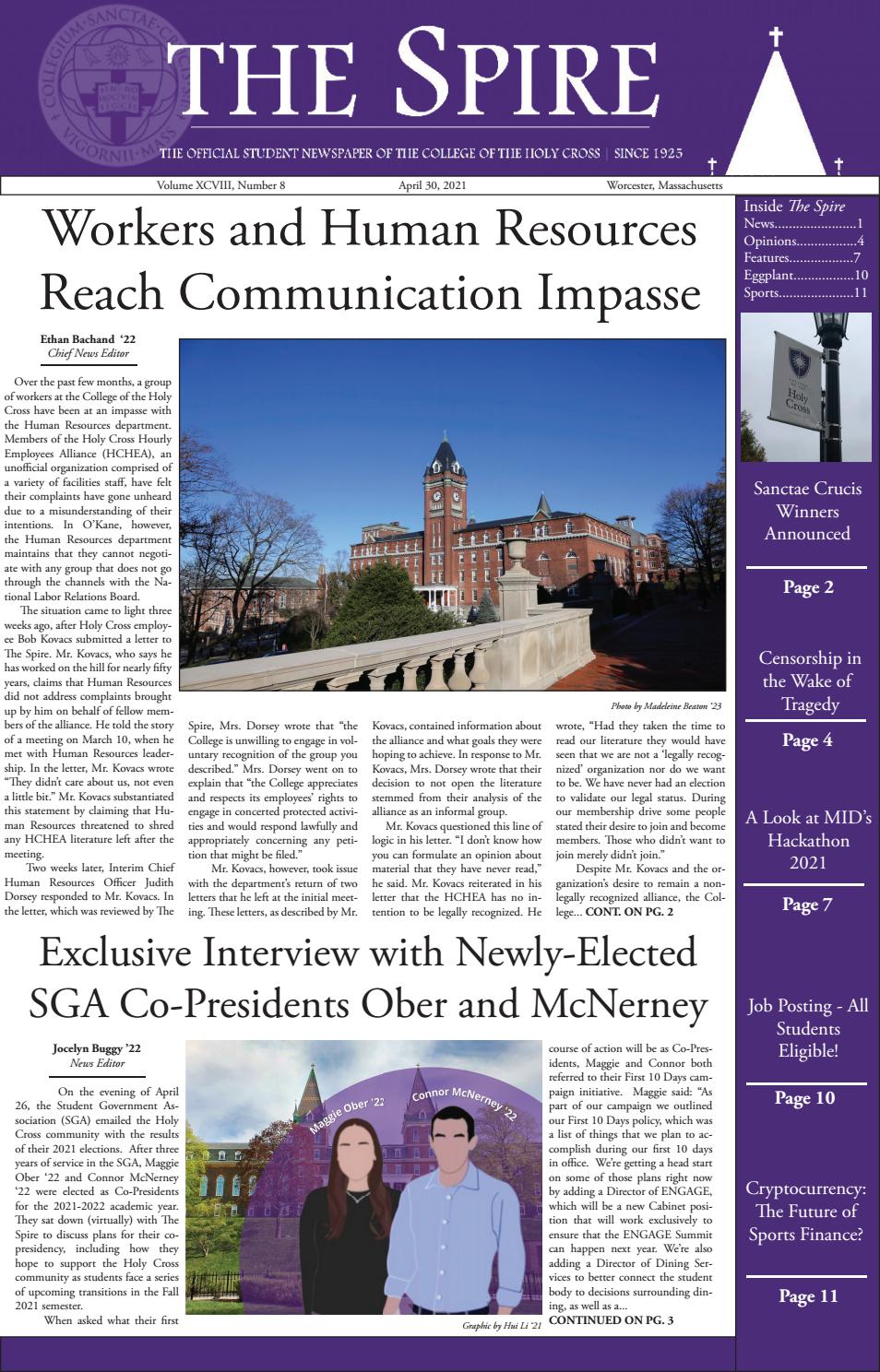 April 30, 2021 by The Spire - Issuu