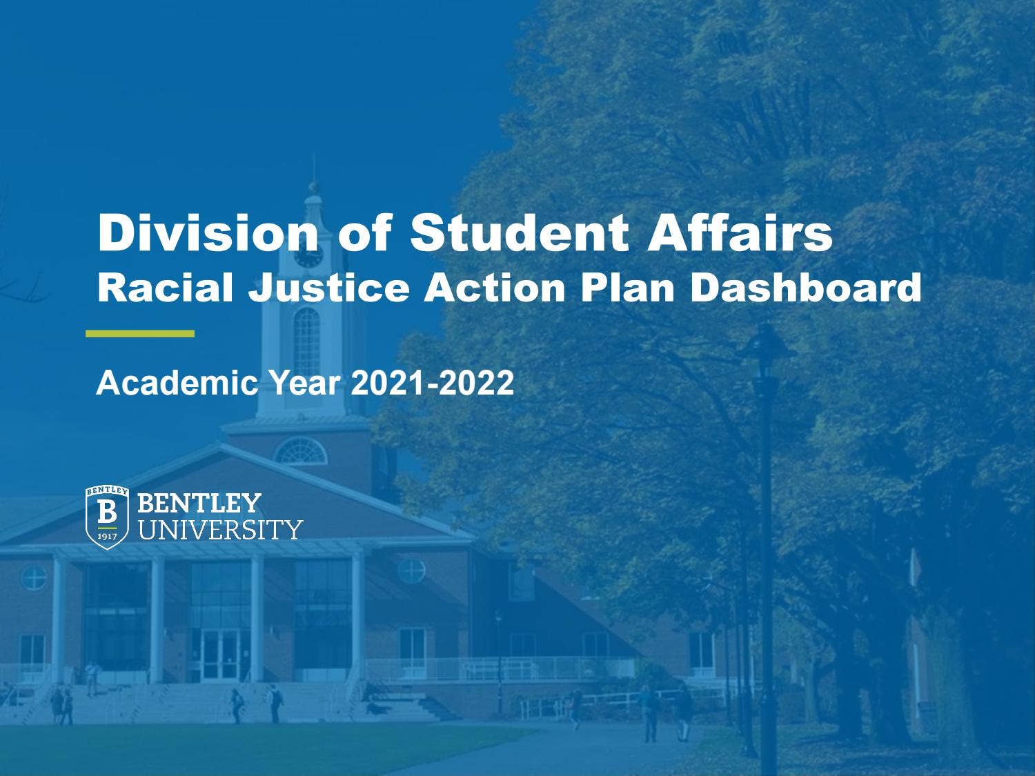 Racial Justice Action Plan Dashboard by Bentley University New Student ...